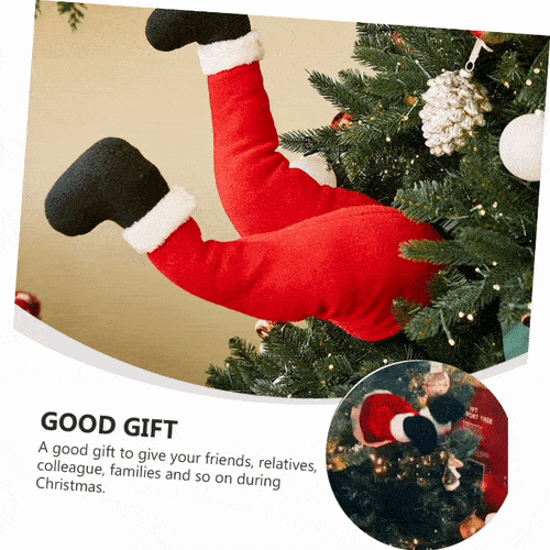 💝🎄Santa Legs Christmas Decoration🔥 – gothimmes